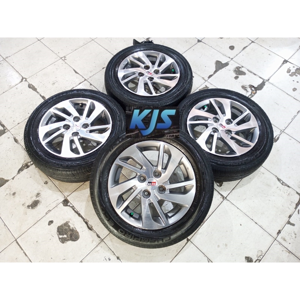 Jual Velg Mobil Bekas Copotan Oem Sirion R14 Pcd 4x100 Ban Bonus Ring 14 Buat Agya Ayla Sigra ...