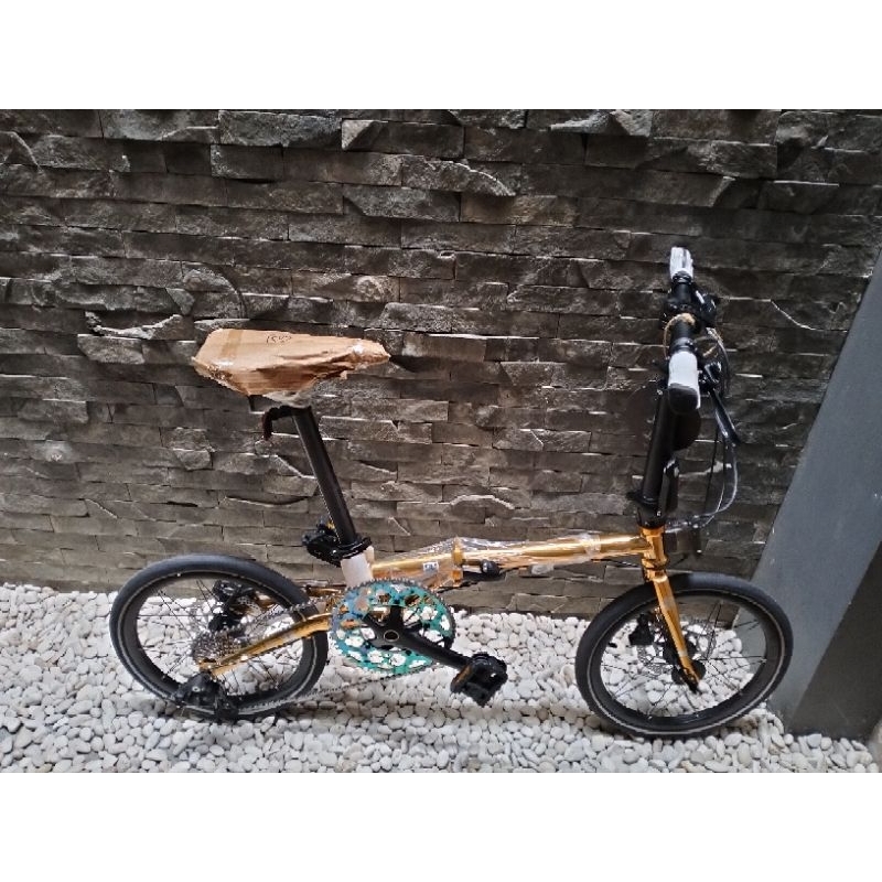 Jual Sepeda Lipat Element Troy Gold | Shopee Indonesia