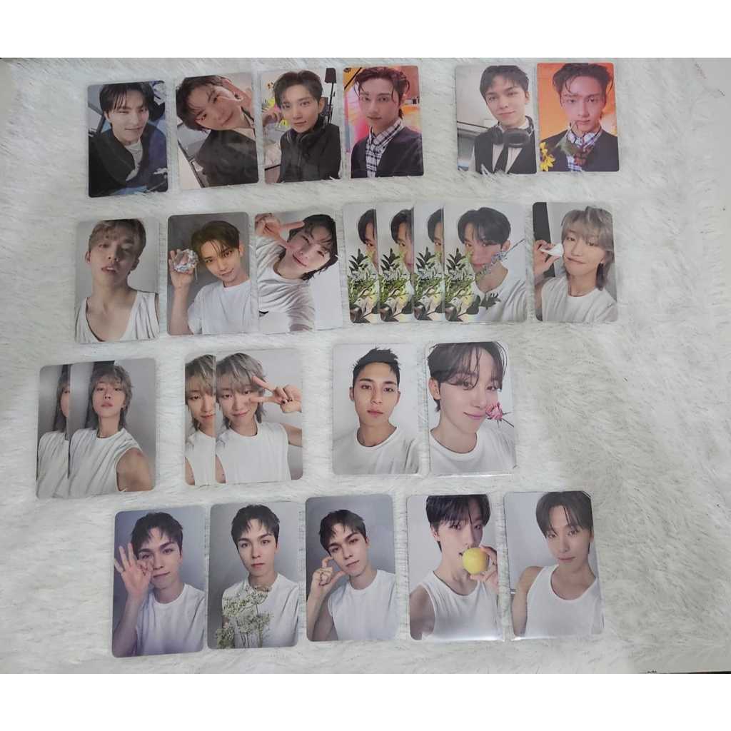 Jual Seventeen Best Album '17 Right Here' Dear Version Photocard (Scoups Joshua Jun Hoshi Woozi ...