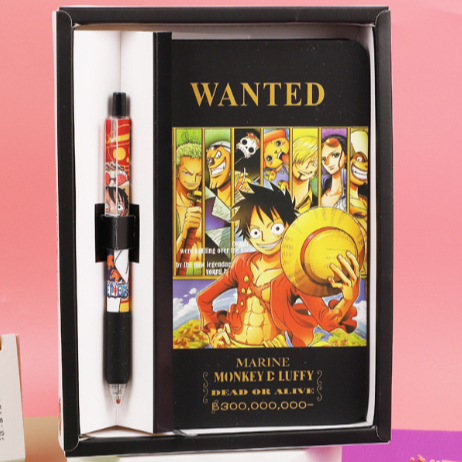 Jual Set Notes dan Pulpen ANIME Neighbor Totoro ONE PIECE Spirited Away ...