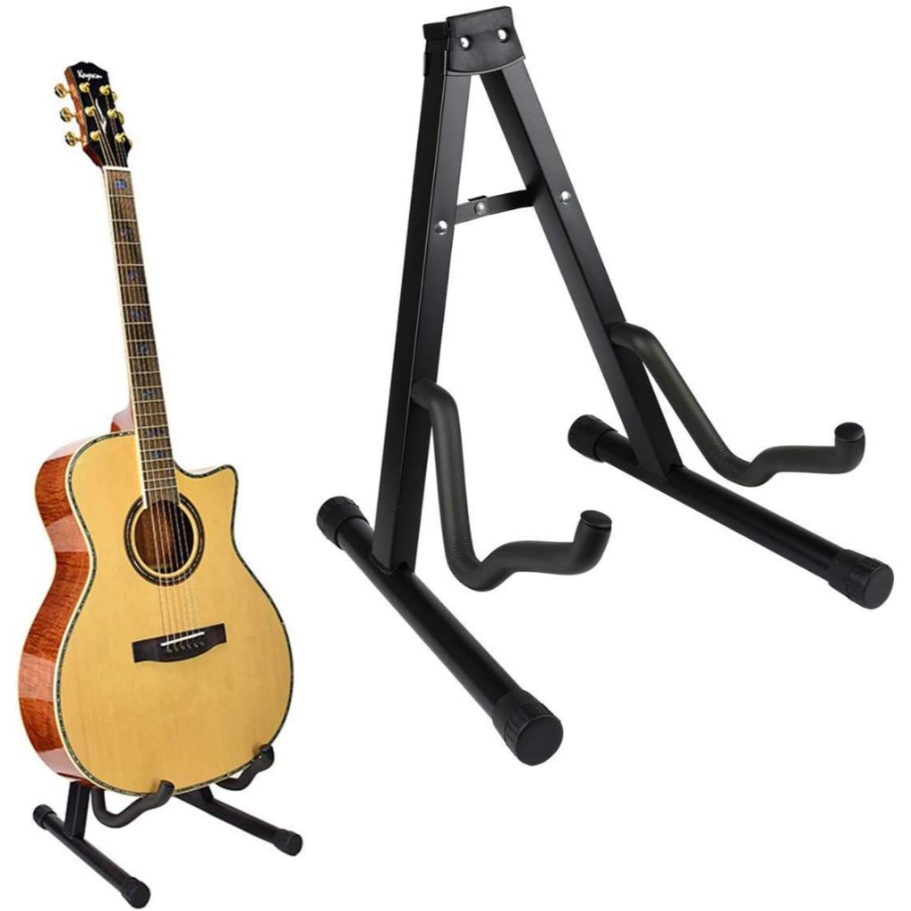 Jual Stand Gitar Foldable Guitar Soft Arm Aluminium | Shopee Indonesia