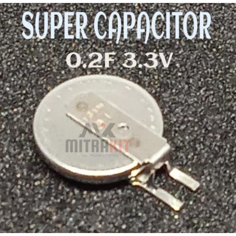 Jual Panasonic Super Capacitor 0.2F 3v3 Super Capacitor 0.2F 3.3V ...