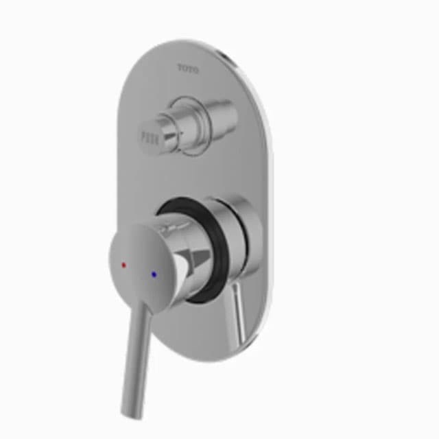 Jual Toto Kran Tanam Shower mixer Panas Dingin with diverter TX442SV ...