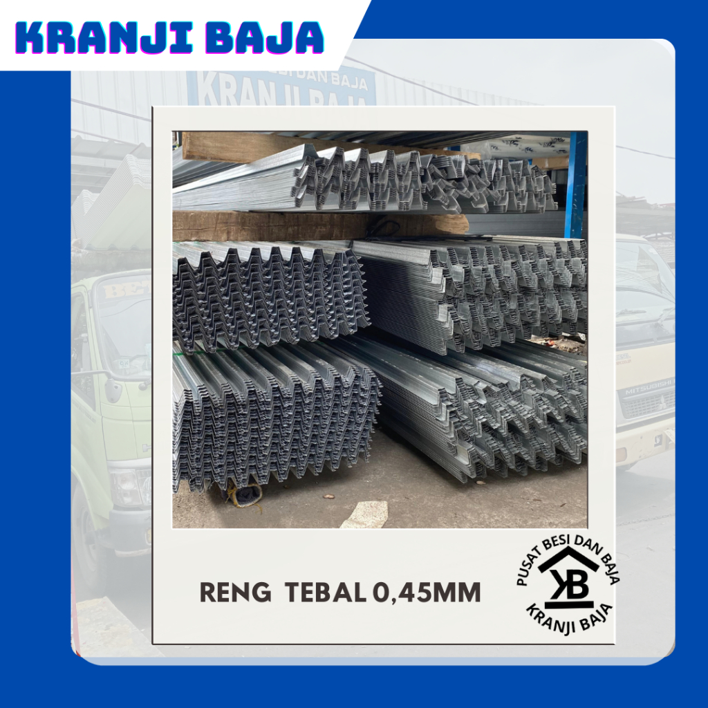 Jual RENG BAJA RINGAN TEBAL 0,45MM | Shopee Indonesia