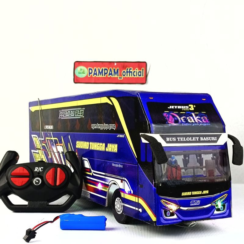 Jual Bus Telolet Basuri DRAKA RC Jumbo 45 cm | Shopee Indonesia
