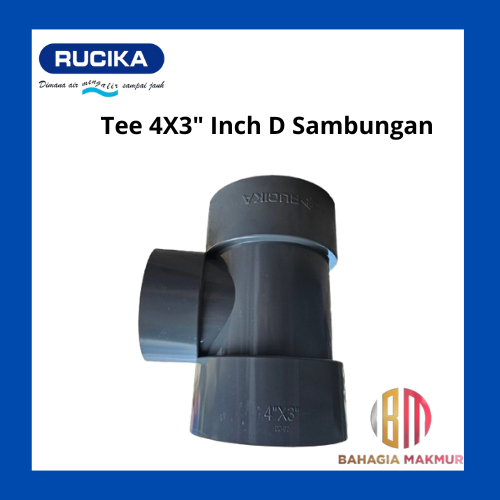 Jual RUCIKA Tee 4X3" Inch D Sambungan | Shopee Indonesia