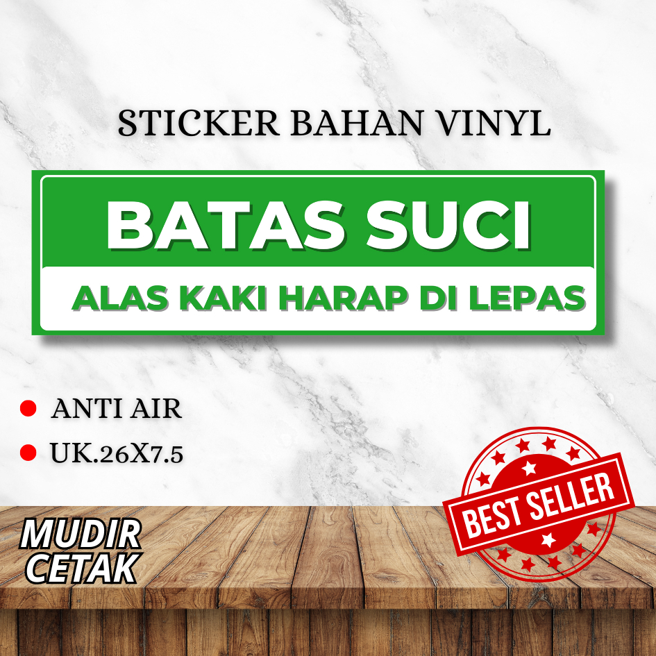 Jual Stiker Batas Suci / Stiker Masjid / Stiker Mushola / | Shopee ... Jual Stiker Batas Suci / Stiker Masjid / Stiker Mushola / | Shopee ...