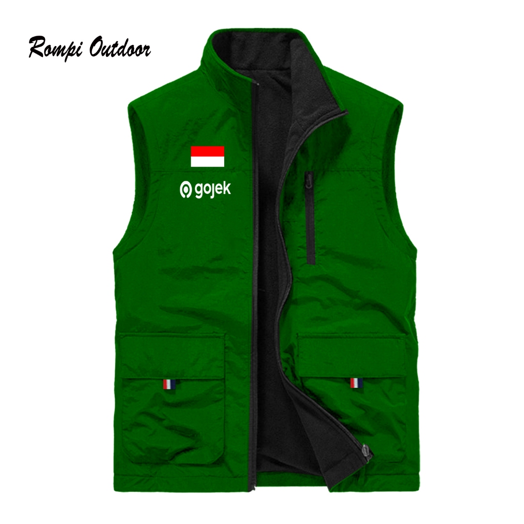 Jual Rompi Go_jek Waterproof, Rompi Motor Tebal Terbaru/Rompi Original ...