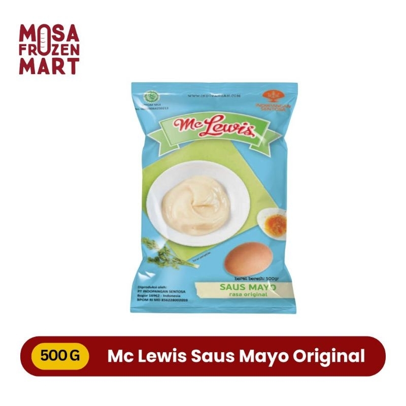 Jual Mc Lewis Saus Mayo Original 500 G & 1 Kg | Mayonnaise | Shopee ...