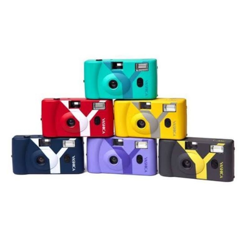 Jual kamera analog yashica, pakai roll film, camera cuci cetak ...