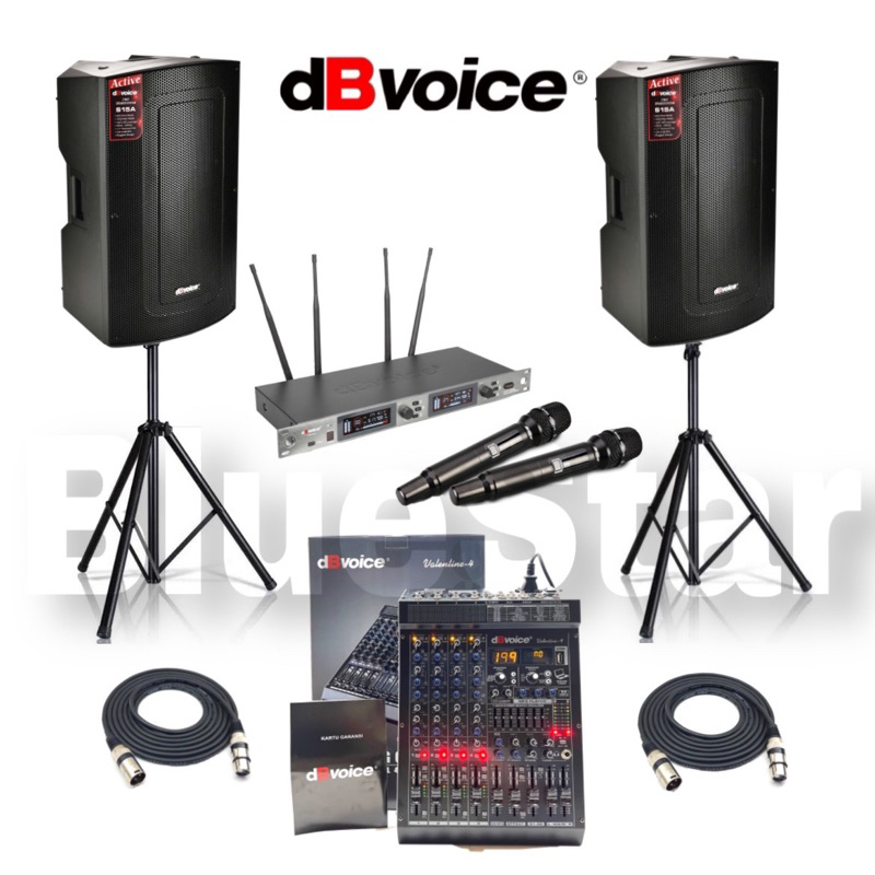 Jual Paket Sound dBvoice S15A Original 15 inch dB Voice S15A ...
