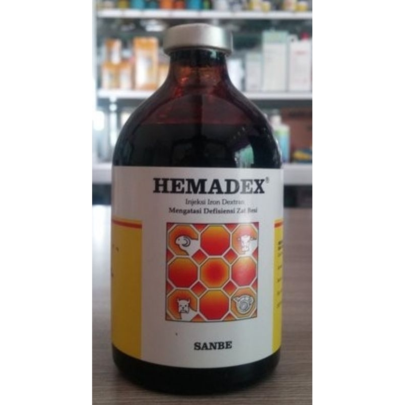 Jual Hemadex 100 ml-SANBE-Iron Dextran (Mengatasi defisiensi zat besi ...