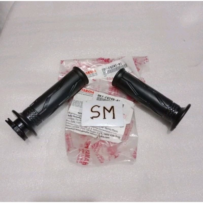 Jual 0handfat hanfat hand grip karet gas stang R15 R15 VVA V3 asli ...