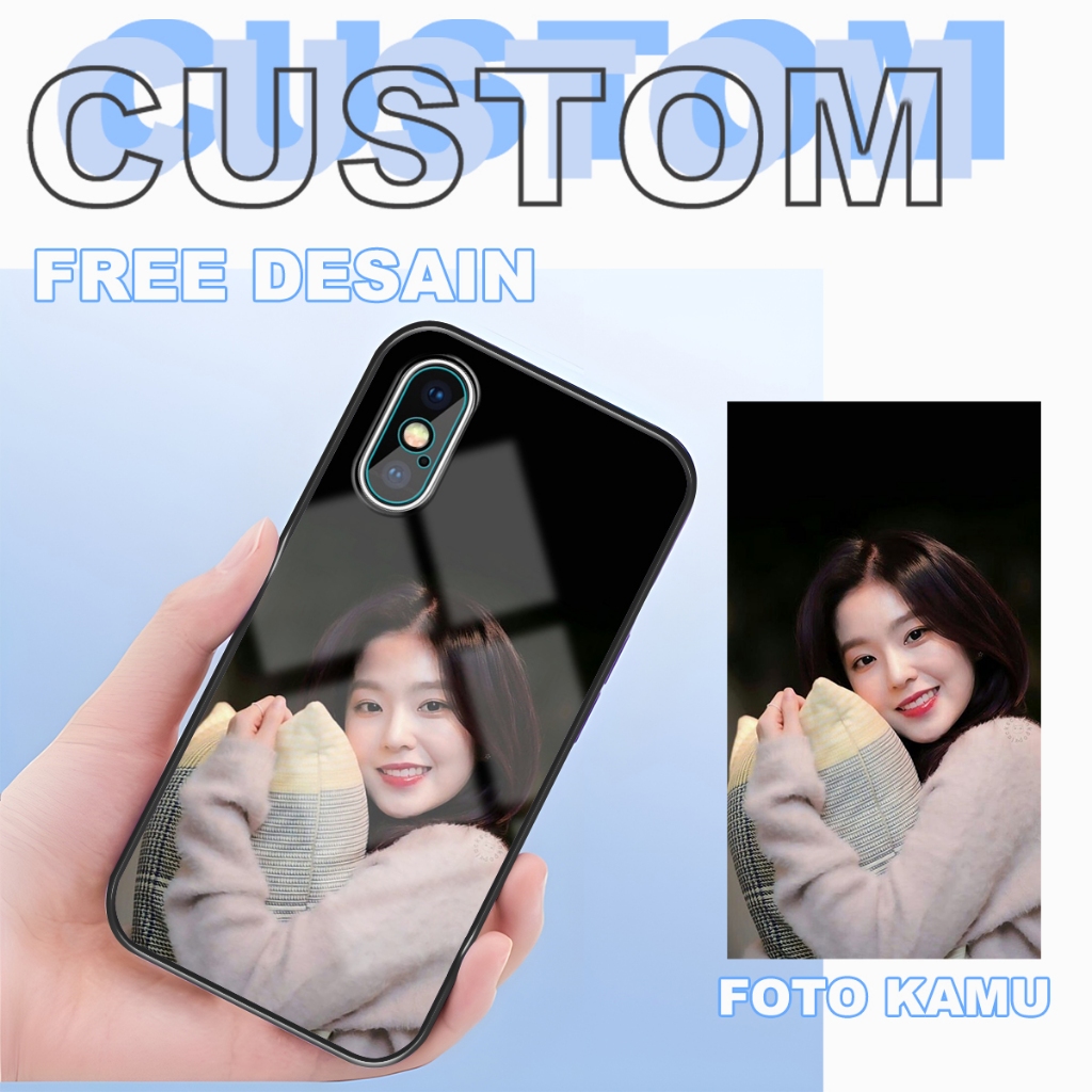 Jual D&A CASE Softcase Kilau Custom Foto/Gambar sendiri bebas Custom Gambar Apa Aja Dengan ...