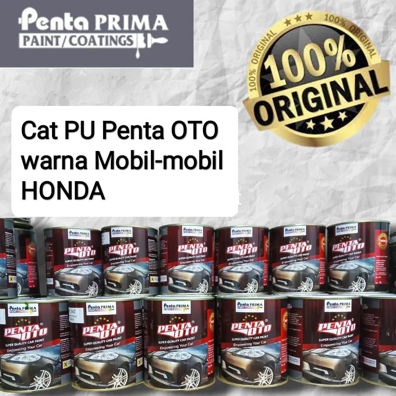 Jual Cat PU Penta OTO warna Mobil-mobil Honda | Shopee Indonesia