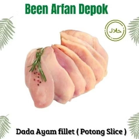 Jual Dada Ayam Fillet Iris Tipis 1 Kg | Shopee Indonesia