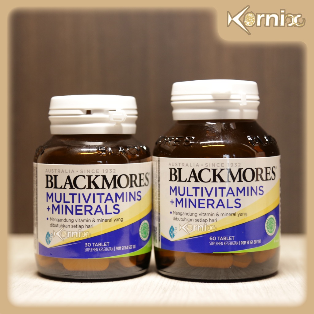 Jual Blackmores Multivitamins & Minerals [ 30 60 Tablet ] Multivitamin Mineral HALAL — Suplemen ...