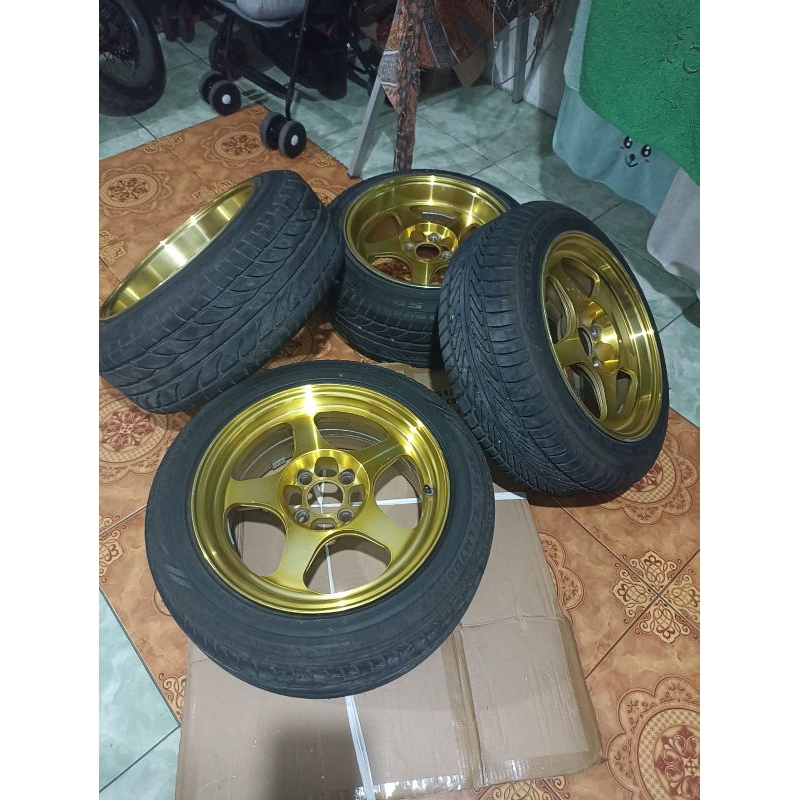 Jual velg spoon R15 regamaster by Brave | Shopee Indonesia
