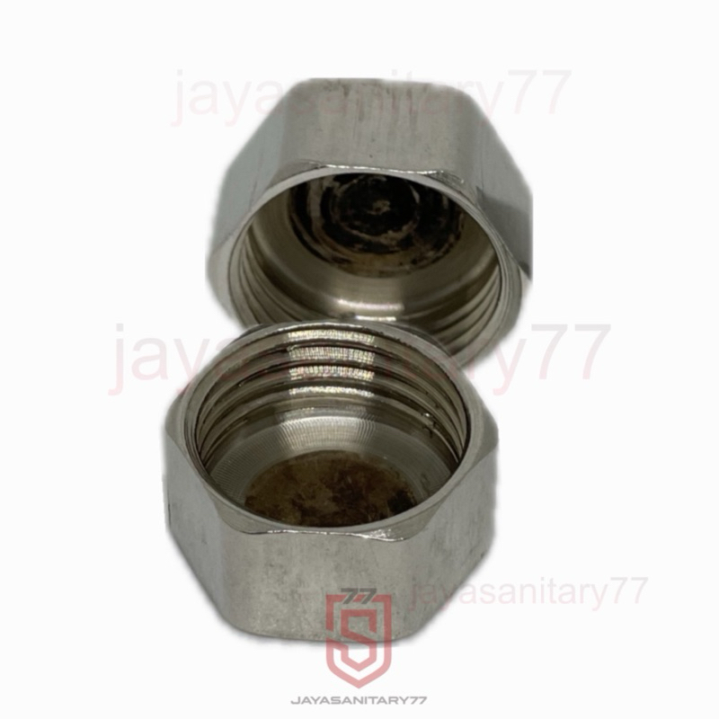 Jual (BISA COD) Tutup Dop Stainless 1/2” Drat Dalam (SB-014) | Shopee Indonesia