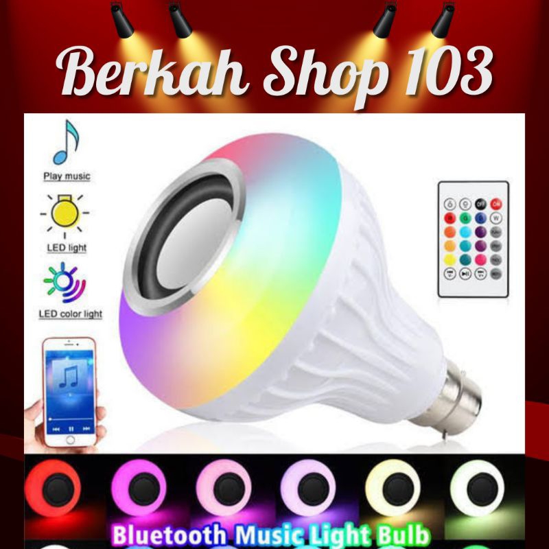Jual Lampu Bluetooth Musik ( Bohlam Lampu LED) | Shopee Indonesia