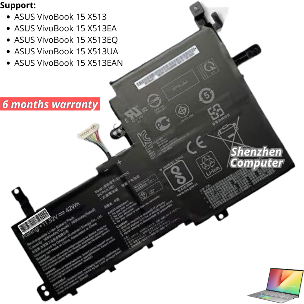 Jual Baterai Asus VivoBook 15 X513 X513EA X513EQ X513UA X513EAN ...