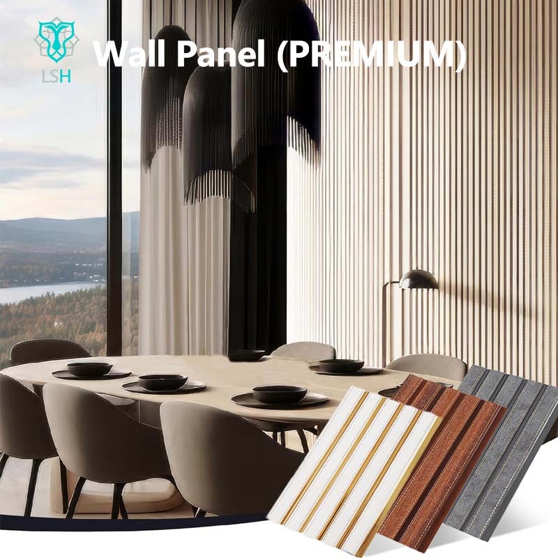 Jual Wallpanel Wood Panel Motif List Kayu Classic 19cm x 10mm 2.9Meter ...