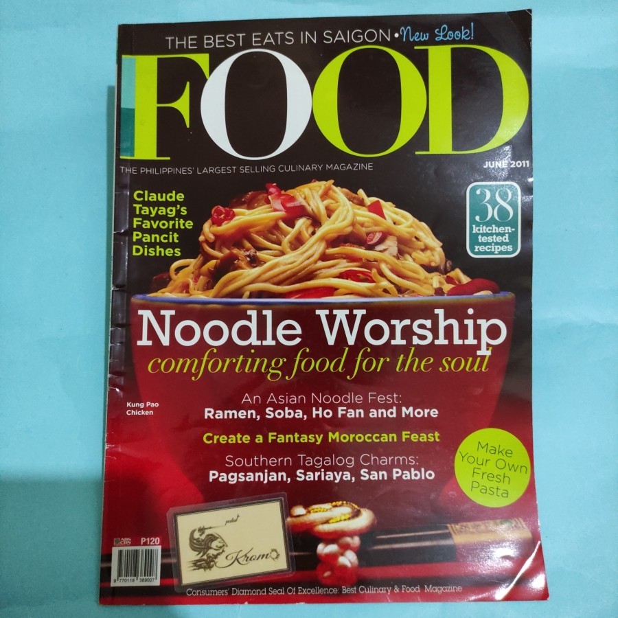 Jual Majalah Food The Philippines Largest Selling Culinary - Noodle ...