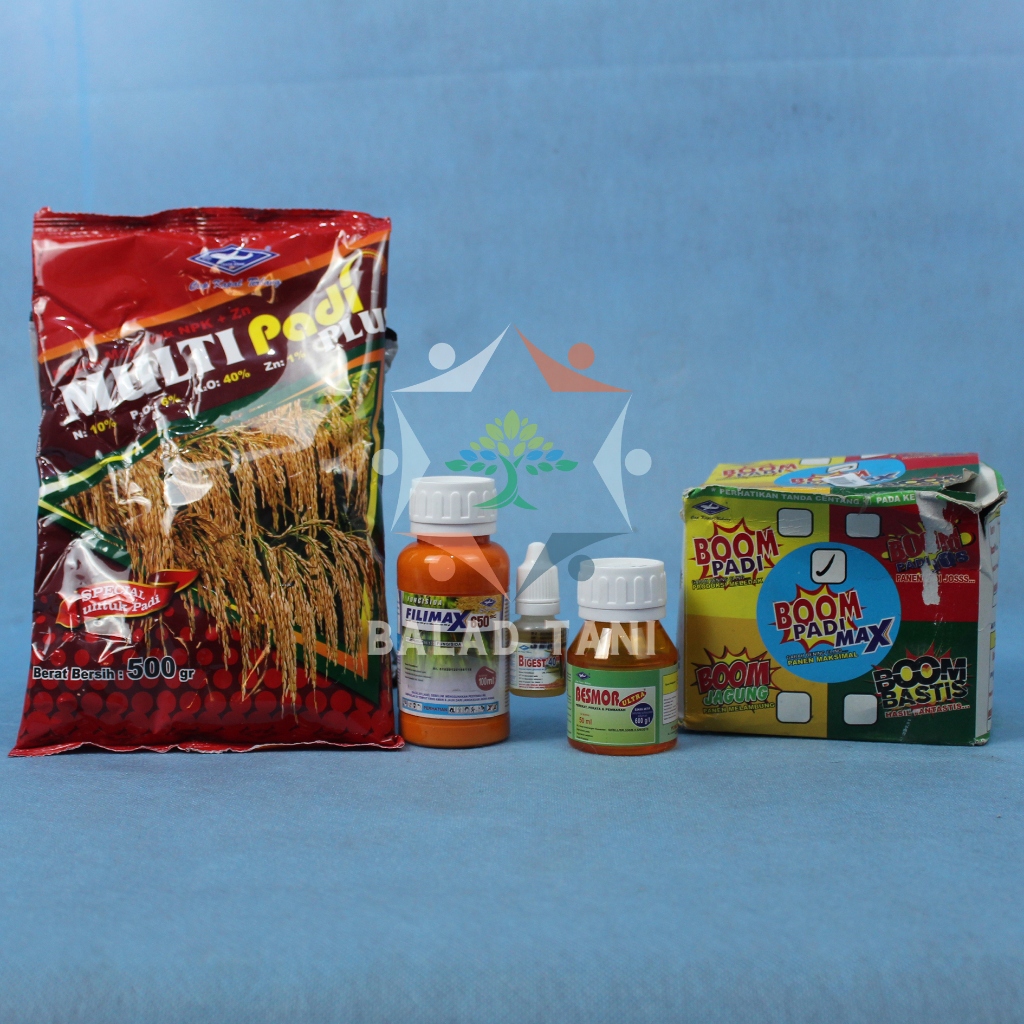 Jual PAKET LENGKAP BOOM PADI MAX BELI 1 DAPAT 4 PRODUK PANEN MAXIMAL ...
