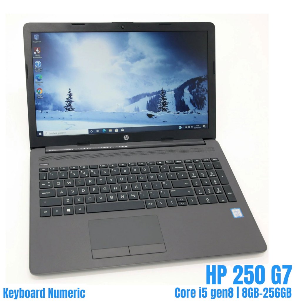 Jual Laptop HP 250 G7 Core i5 gen8 8GB SSD 256GB 15.6 inch Numerik ...