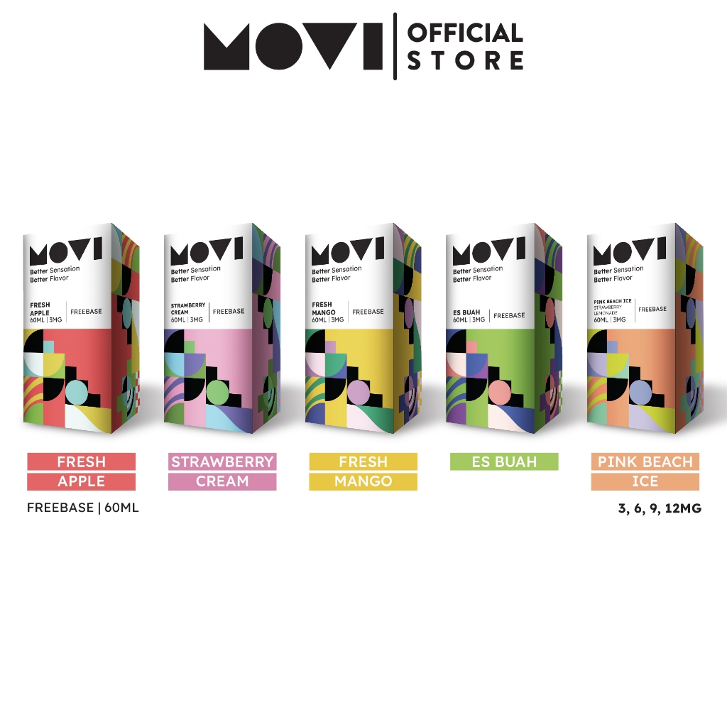 Jual New Movi Liquid Freebase | Shopee Indonesia