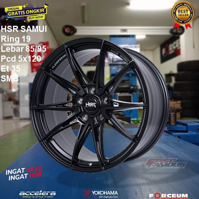 Jual Velg mobil r19 baut 5x120 lebar 85/95 hsr samui cocok untuk All series Bmw dll | Shopee ...