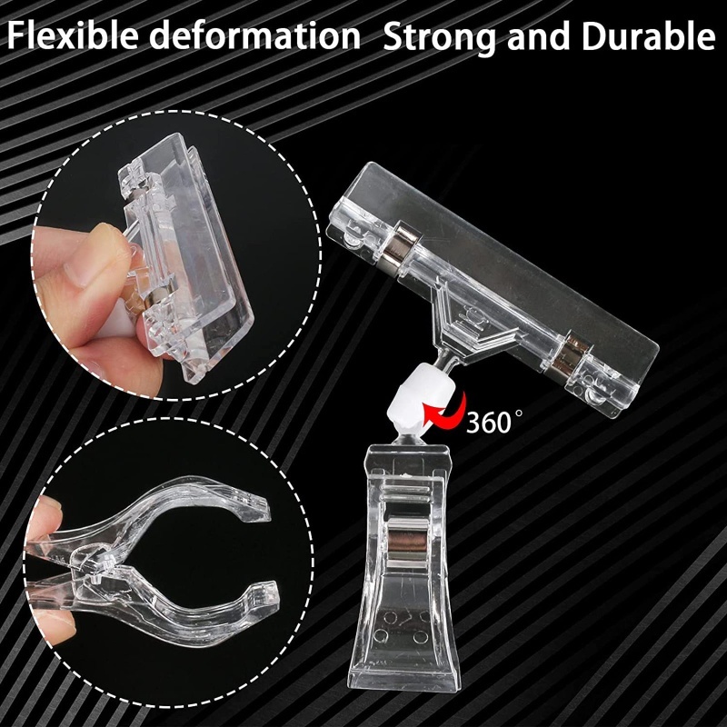 Jual jepitan promo Penjepit Label Papan Tag Hanger Transparan 11cm ...