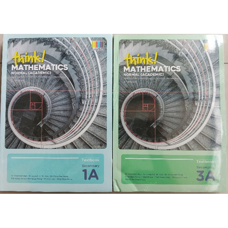Jual Think Mathematics Normal (Academic) 2nd Edition Textbook | Shopee ...