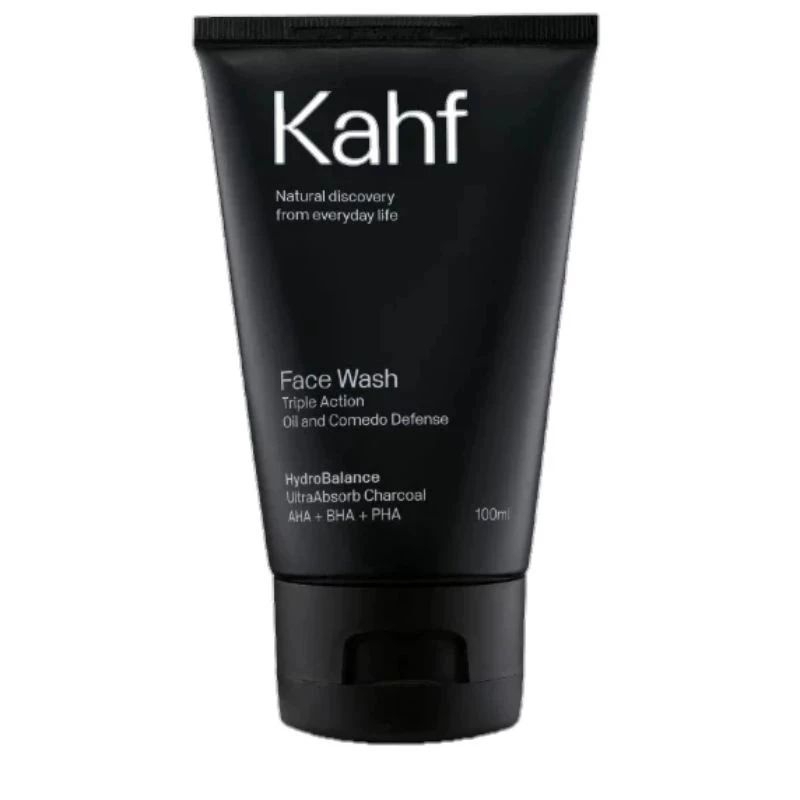 Jual Kahf Triple Action Oil and Comedo Defence Face Wash 50/100ml ...