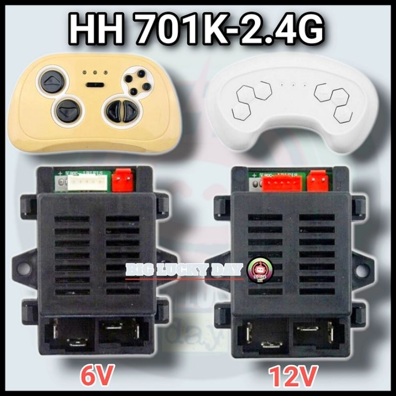 Jual REMOT RECEIVER MOBIL AKI HH 701K - 2.4G REMOTE CONTROL RECIVER ...