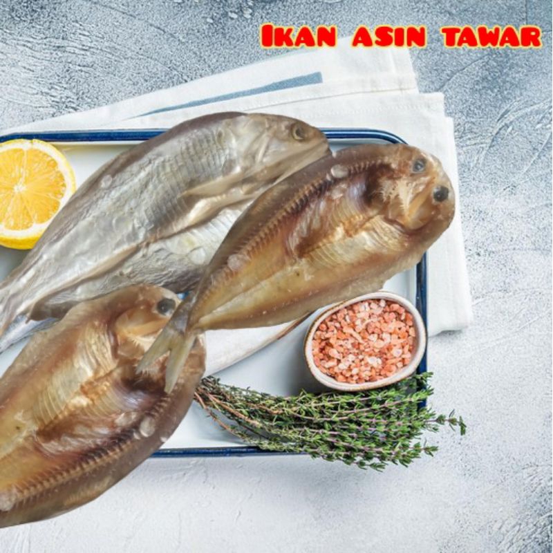 Jual Ikan Asin BL Kering Tawar Tipis 1kg | Shopee Indonesia