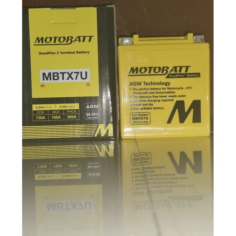 Jual Aki Motobatt MBTX7U YUASA YTZ8V YUASA YTX8L alter GS GTZ8V YAMAHA ...