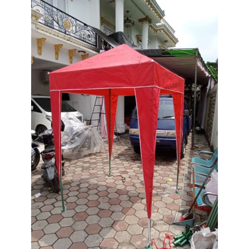 Jual ATAP TENDA CAFE 1,5X1,5 COVER TERPAL TENDA STAND BAZAR MURAH ...