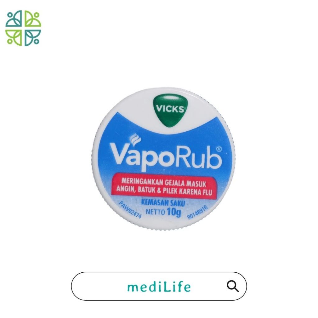 Jual VICKS VAPORUB 10 GRAM | Shopee Indonesia