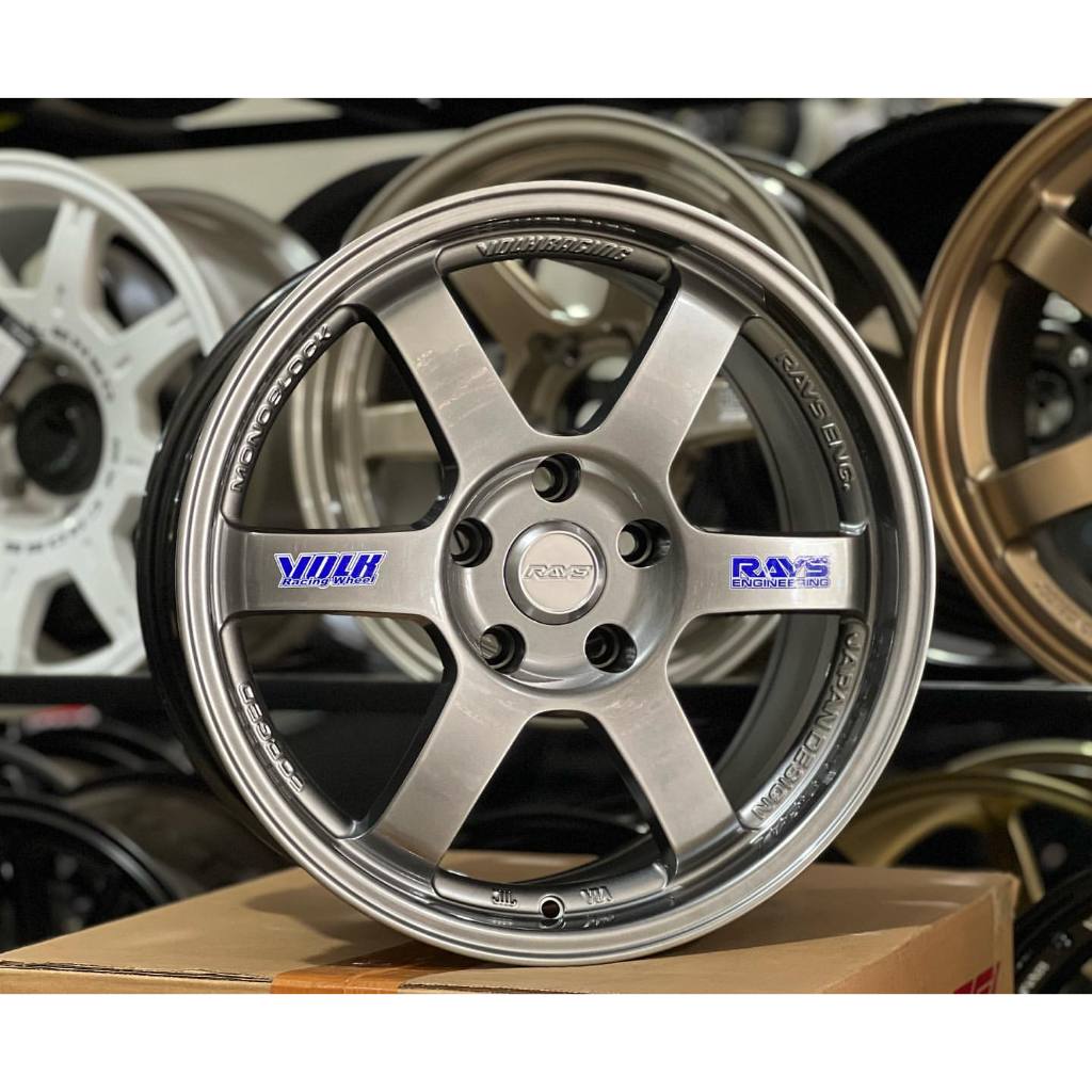Jual velg te37 R16x7. baut 5x114.3 velg racing mobil ertiga,innova ...