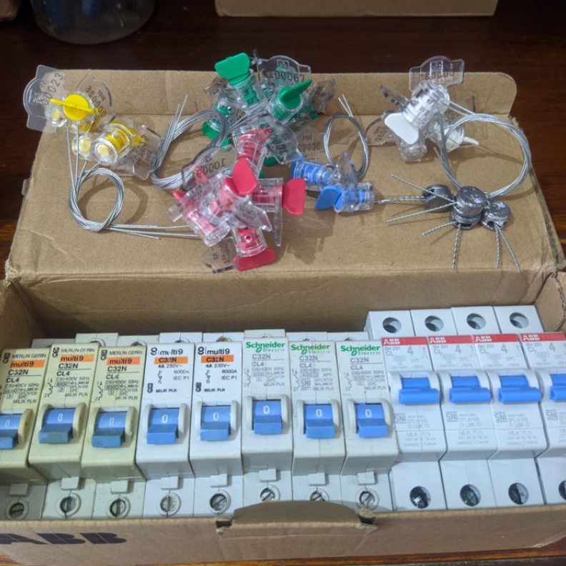 Jual KODE R16S MCB Modif 4A Anti Jeglek Rasa 6A 1A 16A 2A Harga Sama ...