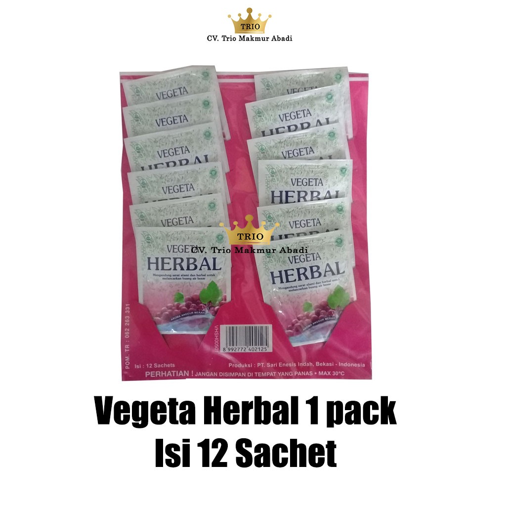 Jual Vegeta Herbal Sachet Kemasan Pack | Shopee Indonesia