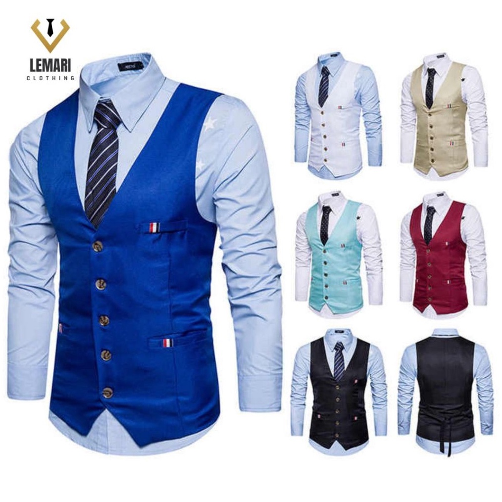 Jual KODE C15B ROMPI FORMAL PRIA VEST FORMAL DALAMAN JAS FORMAL ROMPI ...