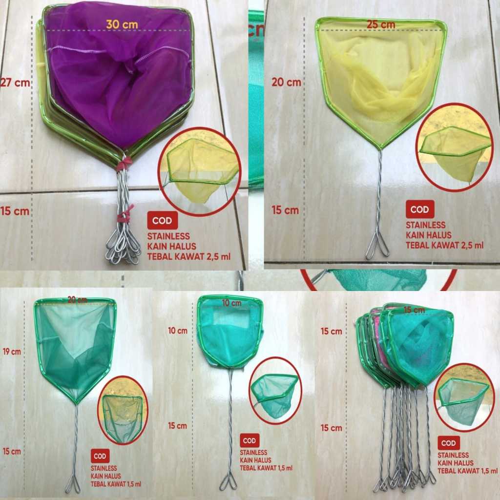 Jual SEROKAN IKAN KECIL 10cm 15cm 20cm 25cm 30cm SEROKAN SESERAN JARING ...