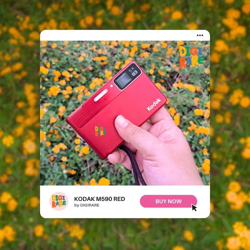 Jual KODAK M590 RED (RARE ITEM) | Shopee Indonesia