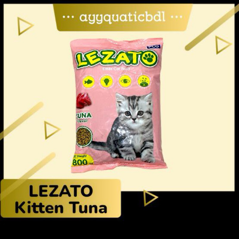 Jual LEZATO KITTEN | Dry Food Makanan Anak Kucing | Shopee Indonesia