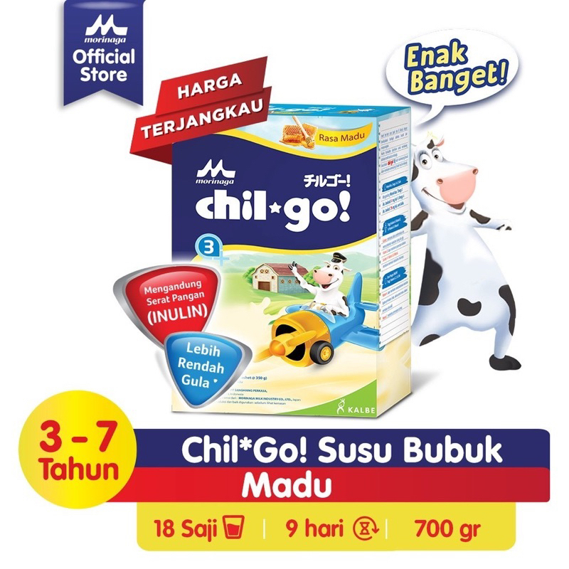Jual CHIL GO 3+ Madu 700g Susu Pertumbuhan Anak | Shopee Indonesia