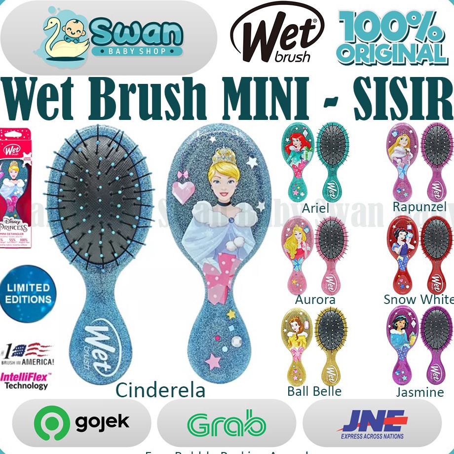 Jual Harga Murah WetBrush Mini Disney Sisir Brush | Shopee Indonesia