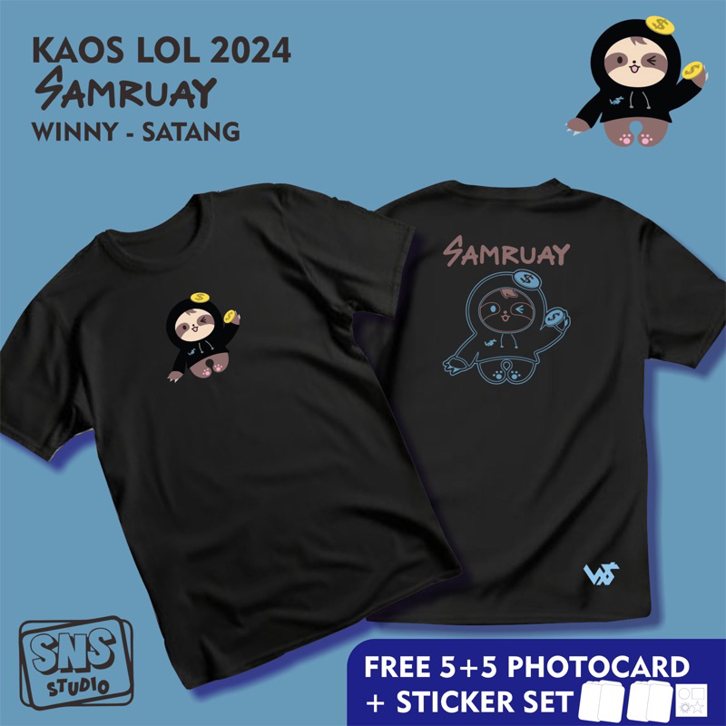 Jual KAOS GMM LOL 2024 - SAMRUAY (WINNY SATANG) | Shopee Indonesia