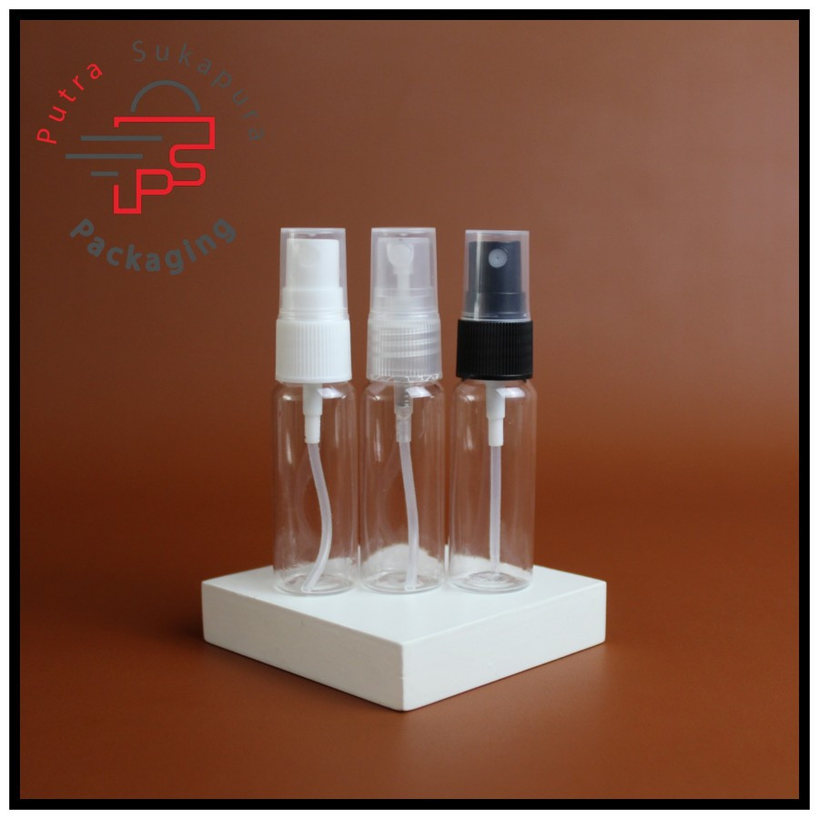 Jual Botol spray 30ml natural tutup spray neck 18 / botol spray / botol ...